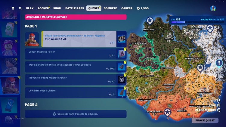 Fortnite: How To Get To The Weapon X Lab?