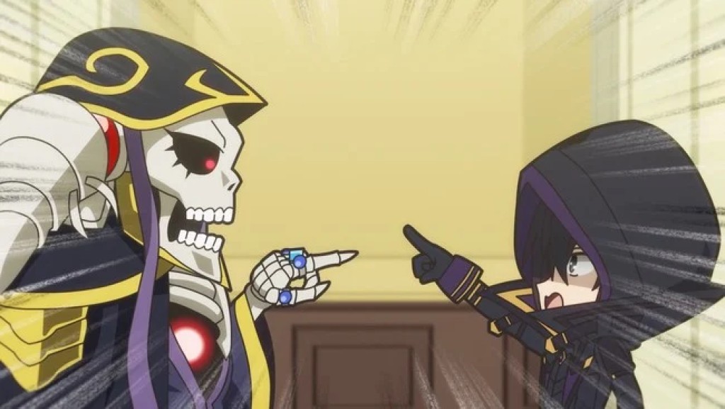 The Overlord x Eminence in Shadow SD Crossover Anime Shows The ...