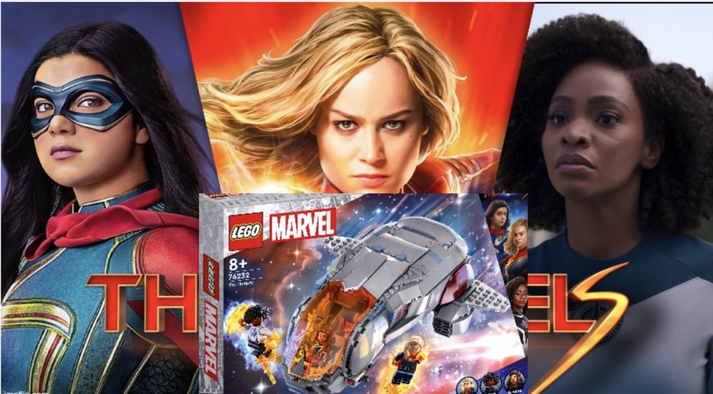 New The Marvels LEGO Set Showcases Cosmic Superhero MCU Crossover