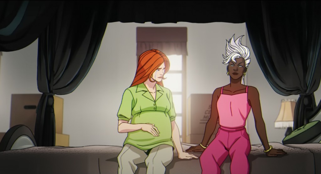 X-Men '97 New Clip: Jean Leans on Storm and Shares Baby Concerns