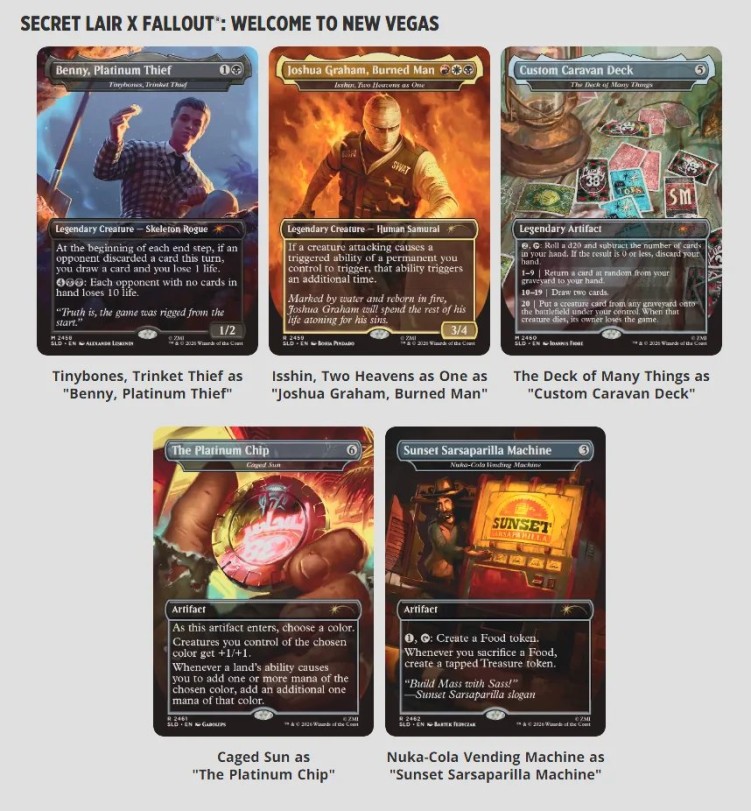 Magic: The Gathering Announces Secret Lair x Fallout Rad Superdrop ...